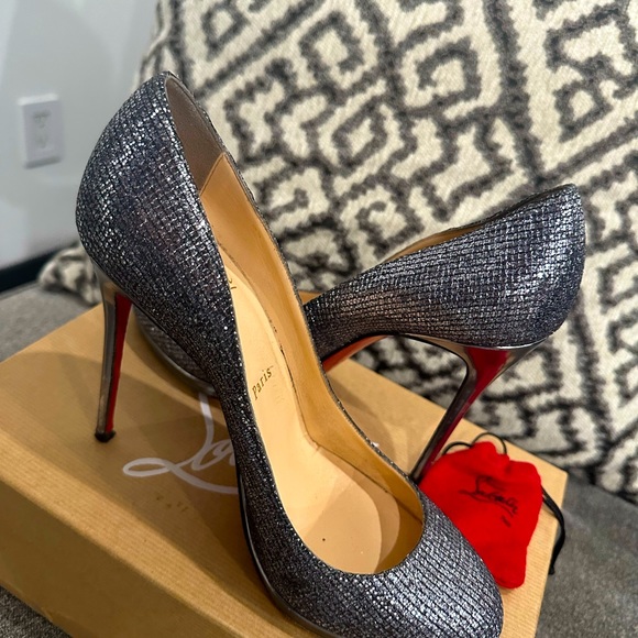 Christian Louboutin | Shoes | Christian Louboutin Filo 2 Lady Glitter ...